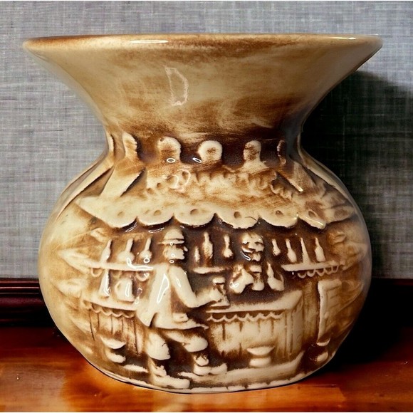 Unknown | Accents | Vintage Studio Art Pottery Vase Tip Jar Bar Tavern ...